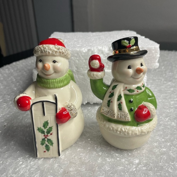 Lenox | Holiday | Lenox Holiday Snow Couple Salt Pepper Shakers | Poshmark